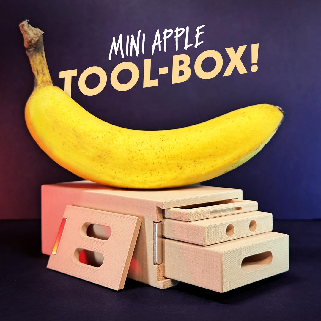 Mini Apple Tool-box (with "film Gear" Nesting Boxes!) - Etsy