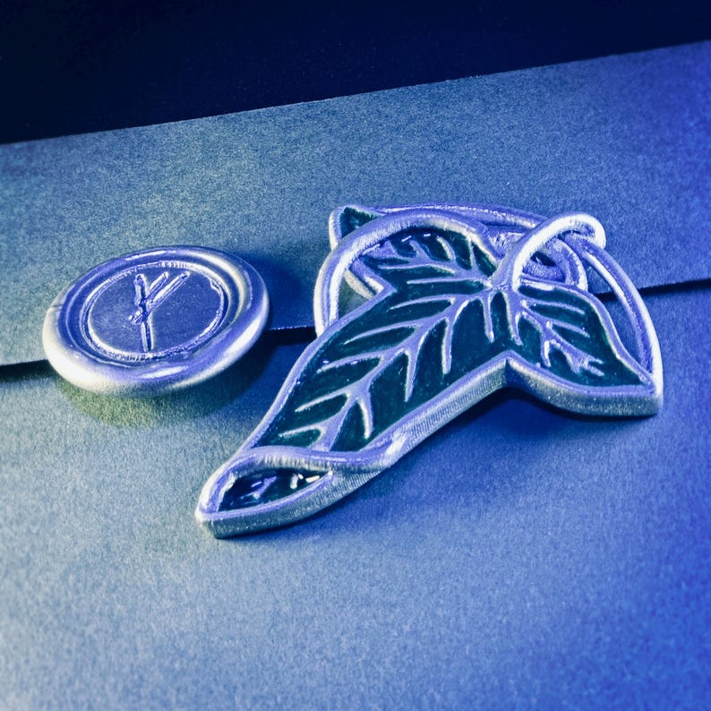 Leaf of Lorien Elven Fellowship Brooch (STL 3D Print File ONLY!) - Etsy