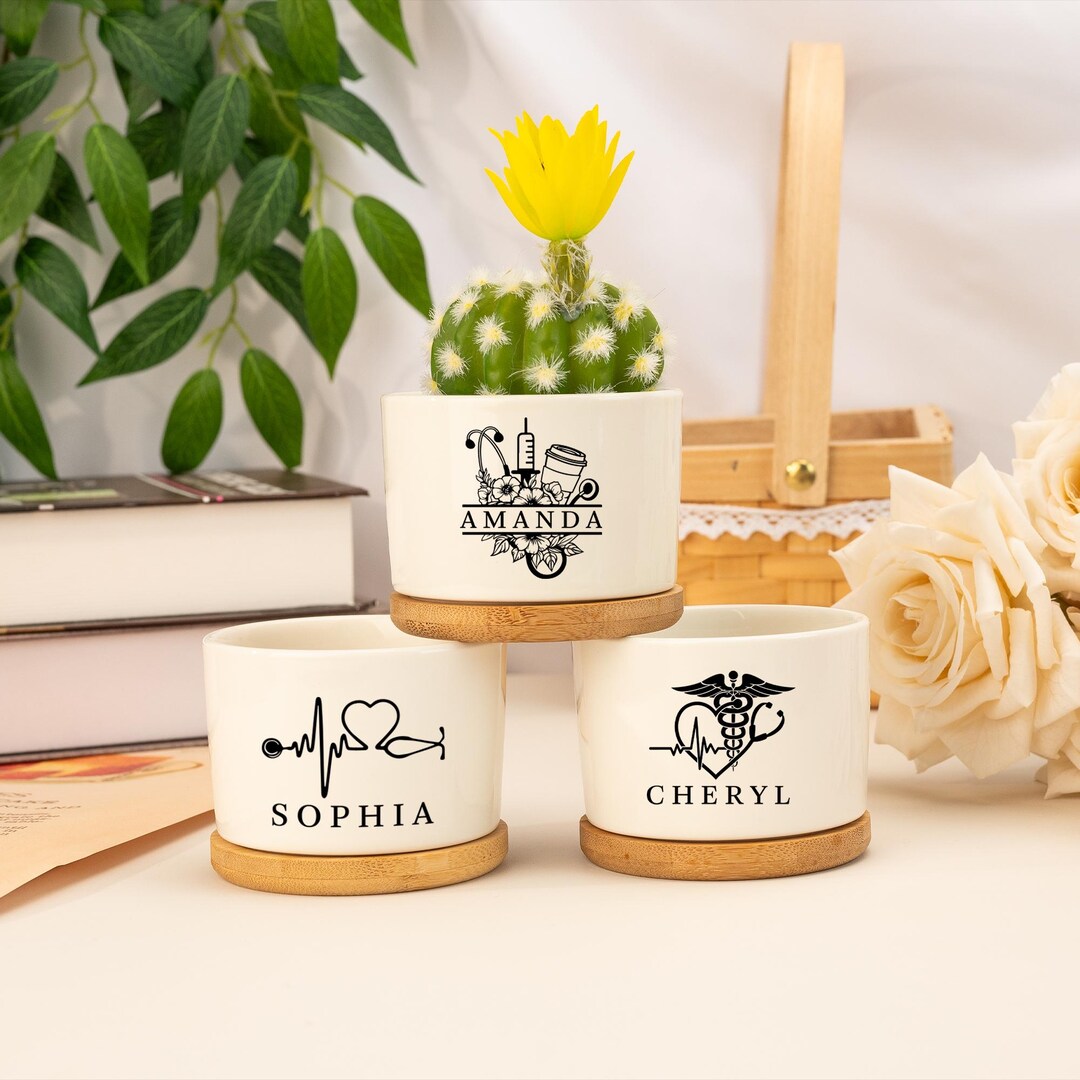 Personalized Planter Gift,nurse Flower Pot,nurse Appreciation Gift ...