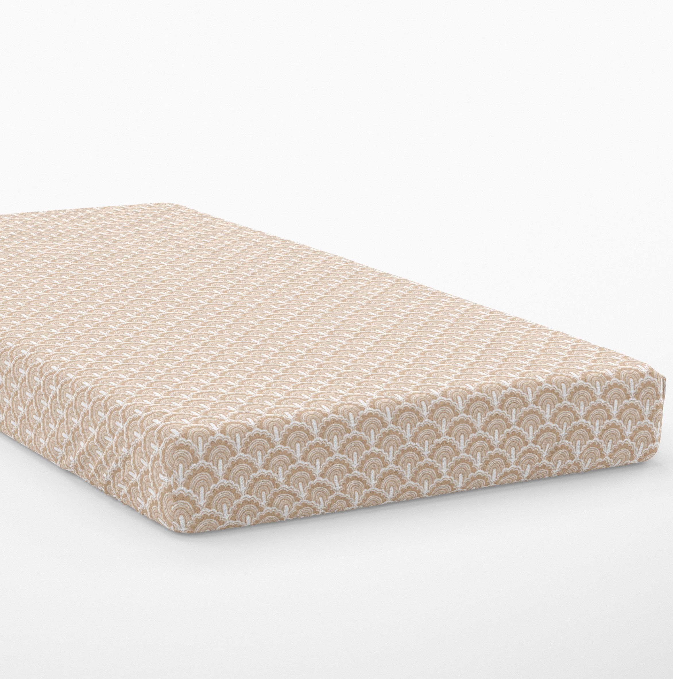 Fitted Sheet, Single Bed Size 90 X200cm Organic Cotton Fitted Bed Sheet ...