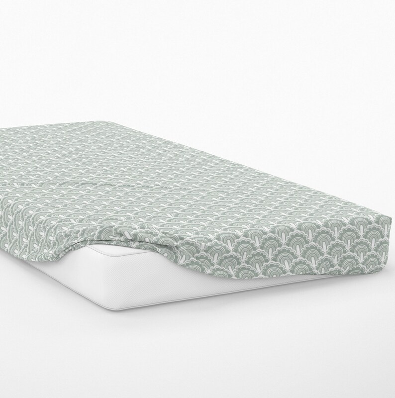 Fitted Sheet, Single Bed Size 90 X200cm Organic Cotton Fitted Bed Sheet ...