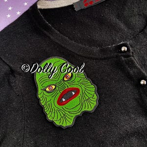 Creature From the Black Lagoon Iron on Patches - Patch Set of Two ...