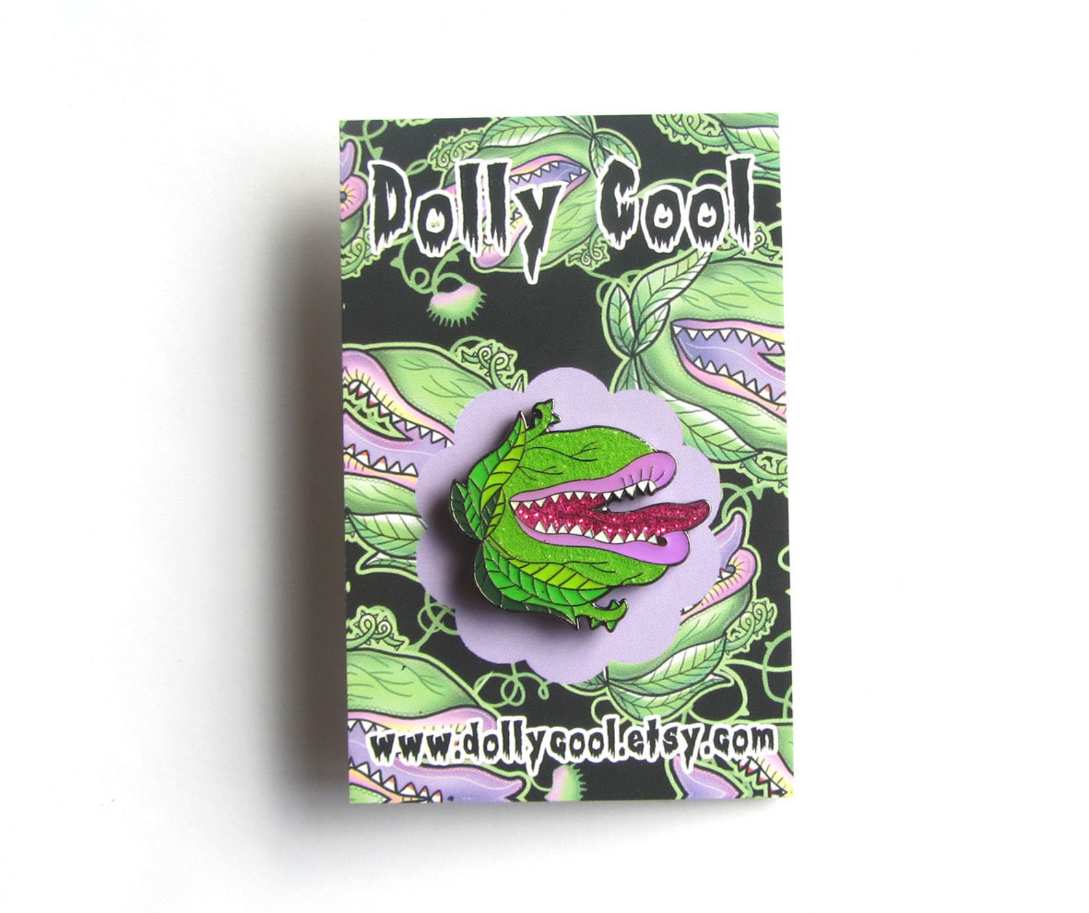 Little Shop of Horrors Audrey 2 Enamel Pin by Dolly Cool - Etsy UK