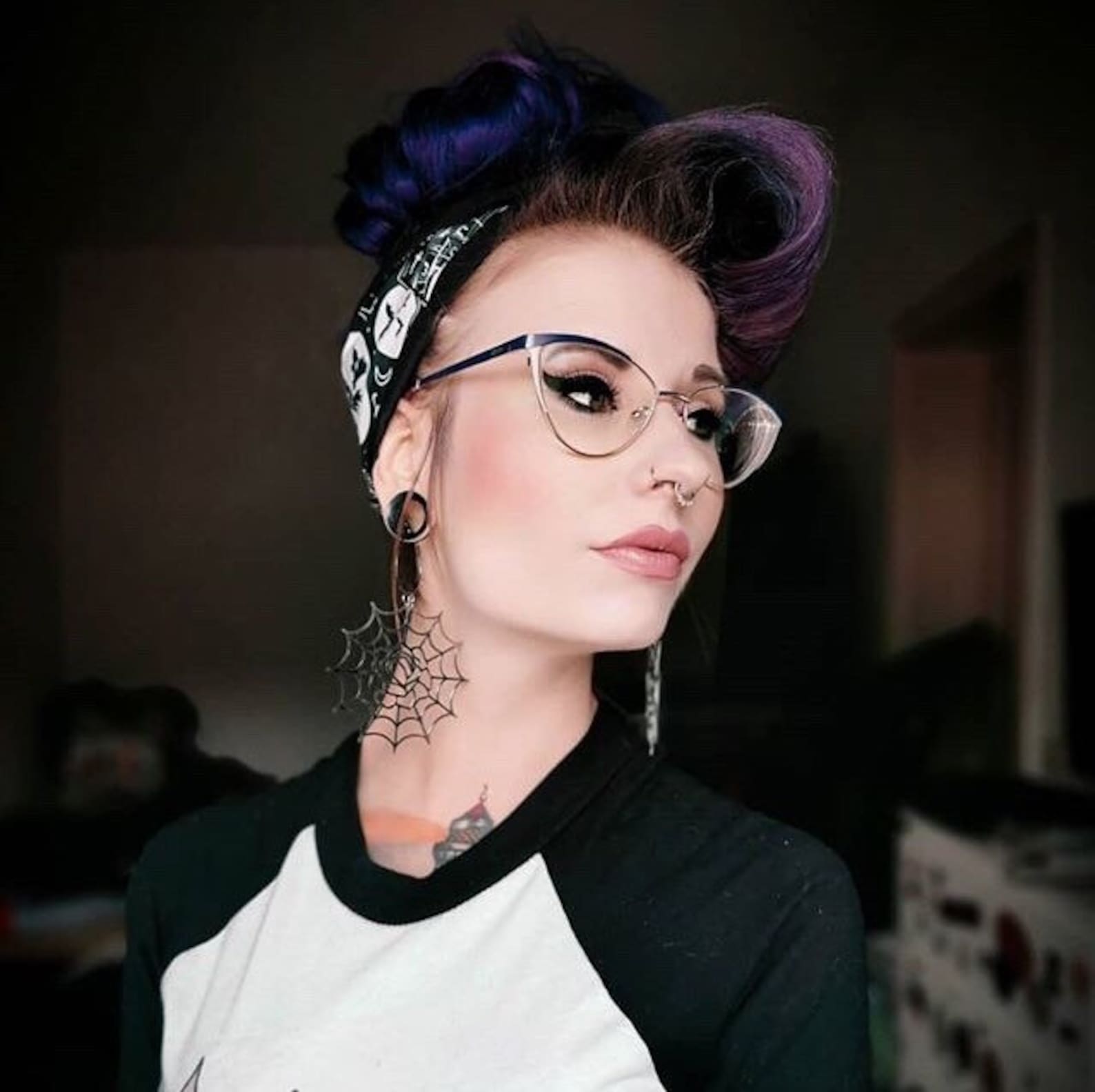 Haunted Hearse Hair Tie Head Scarf Wrap by Dolly Cool - Halloween ...