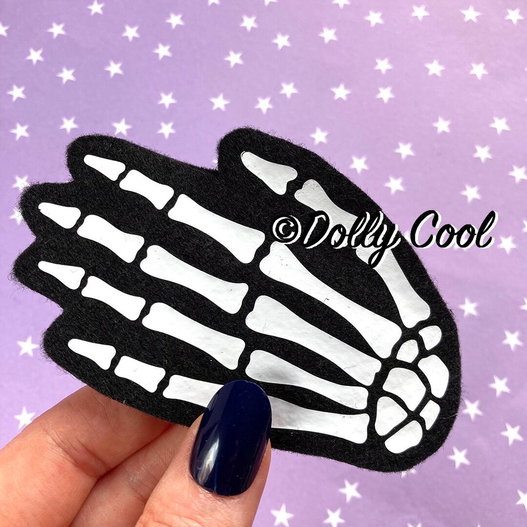 Skeleton Hand Hair Clip by Dolly Cool - Witchy - Creepy Cute ...