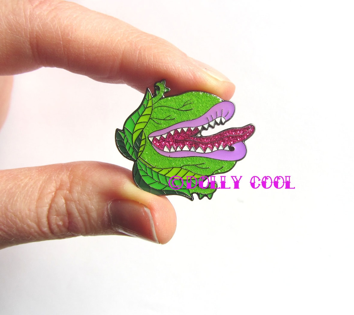 Little Shop of Horrors Audrey 2 Enamel Pin by Dolly Cool | Etsy