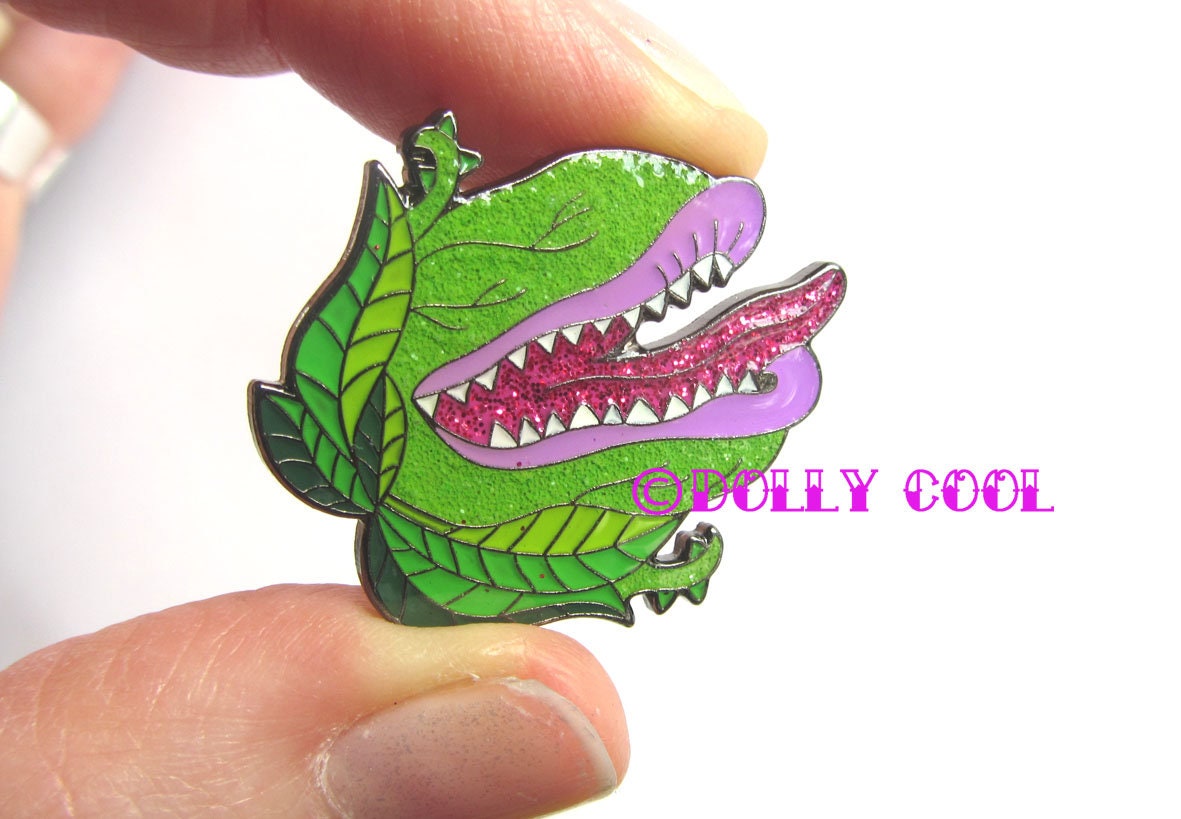 Little Shop of Horrors Audrey 2 Enamel Pin by Dolly Cool | Etsy UK
