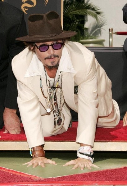 Johnny Depp Cuff Gbb Custom Leather With Signed COA - Etsy