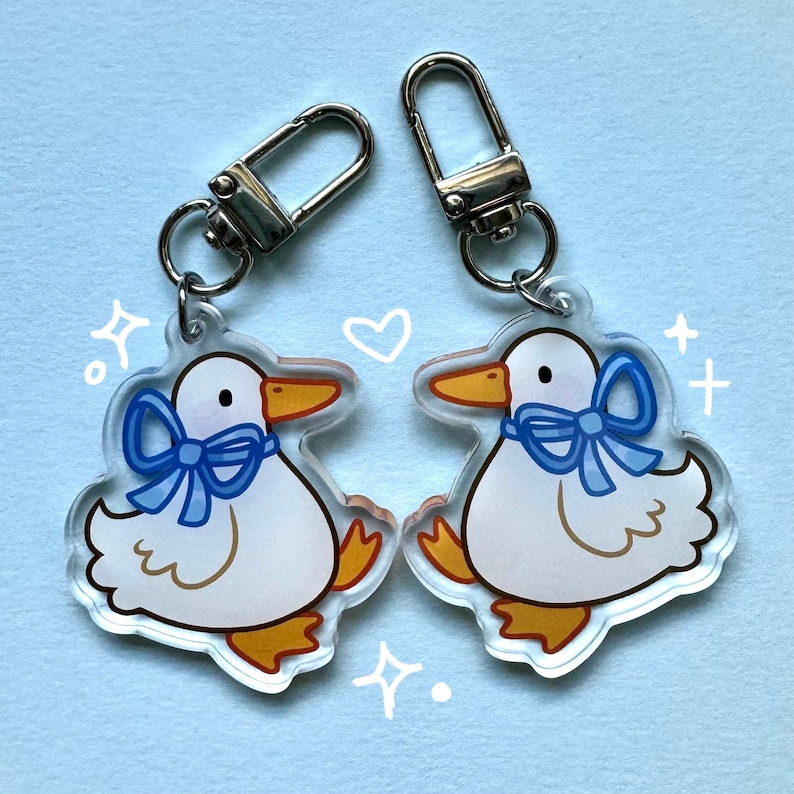 Duck Keychain - Etsy Canada