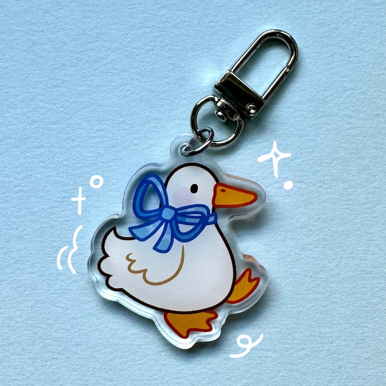 Duck Keychain - Etsy Canada