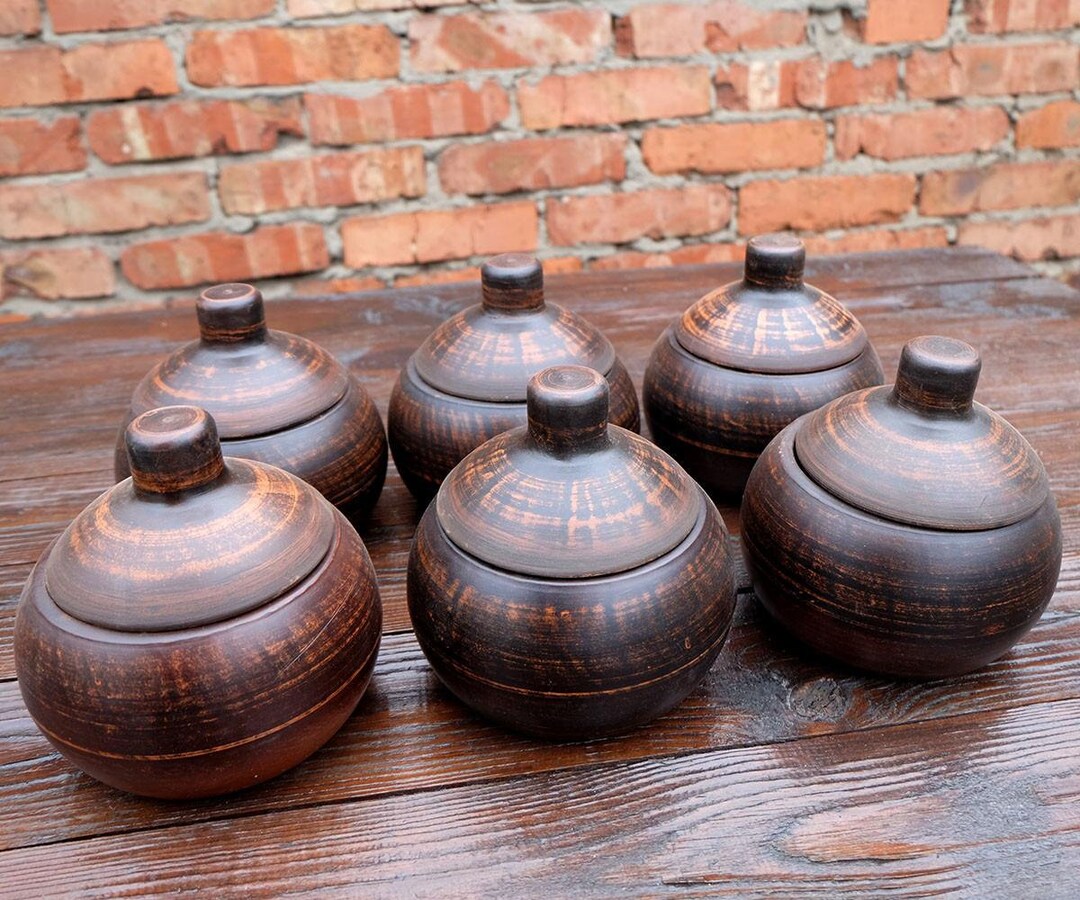 Mexican Pottery, Handmade Ceramic Pot, Clay Cooking Pot, Organic ...