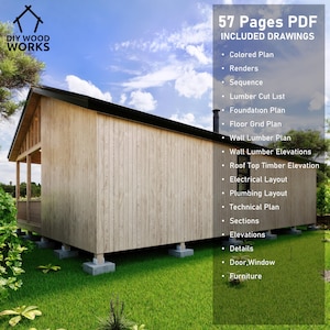 Modern Tiny House DIY Plan With Spacious Porch – Perfect for a Small ...