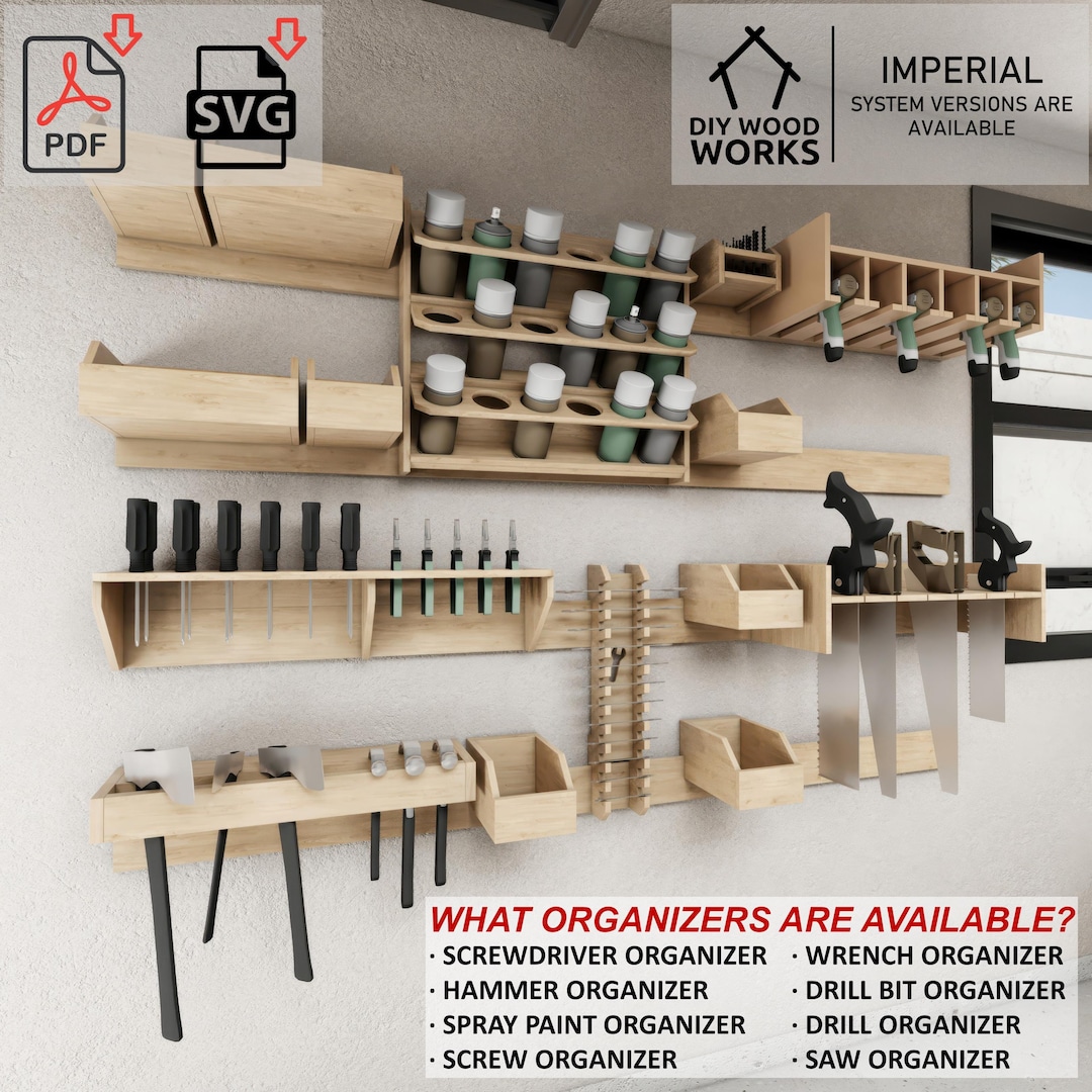 DIY Modular Garage Storage Solution: French Cleat System Build Plans ...
