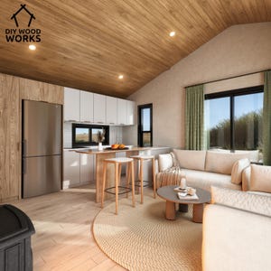 DIY Remote Cabin Build | Affordable Small Vacation Cabin | Budget ...