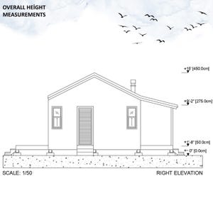 2 Bedroom Modern Tiny House Cabin DIY Plan (digital Download) - Etsy