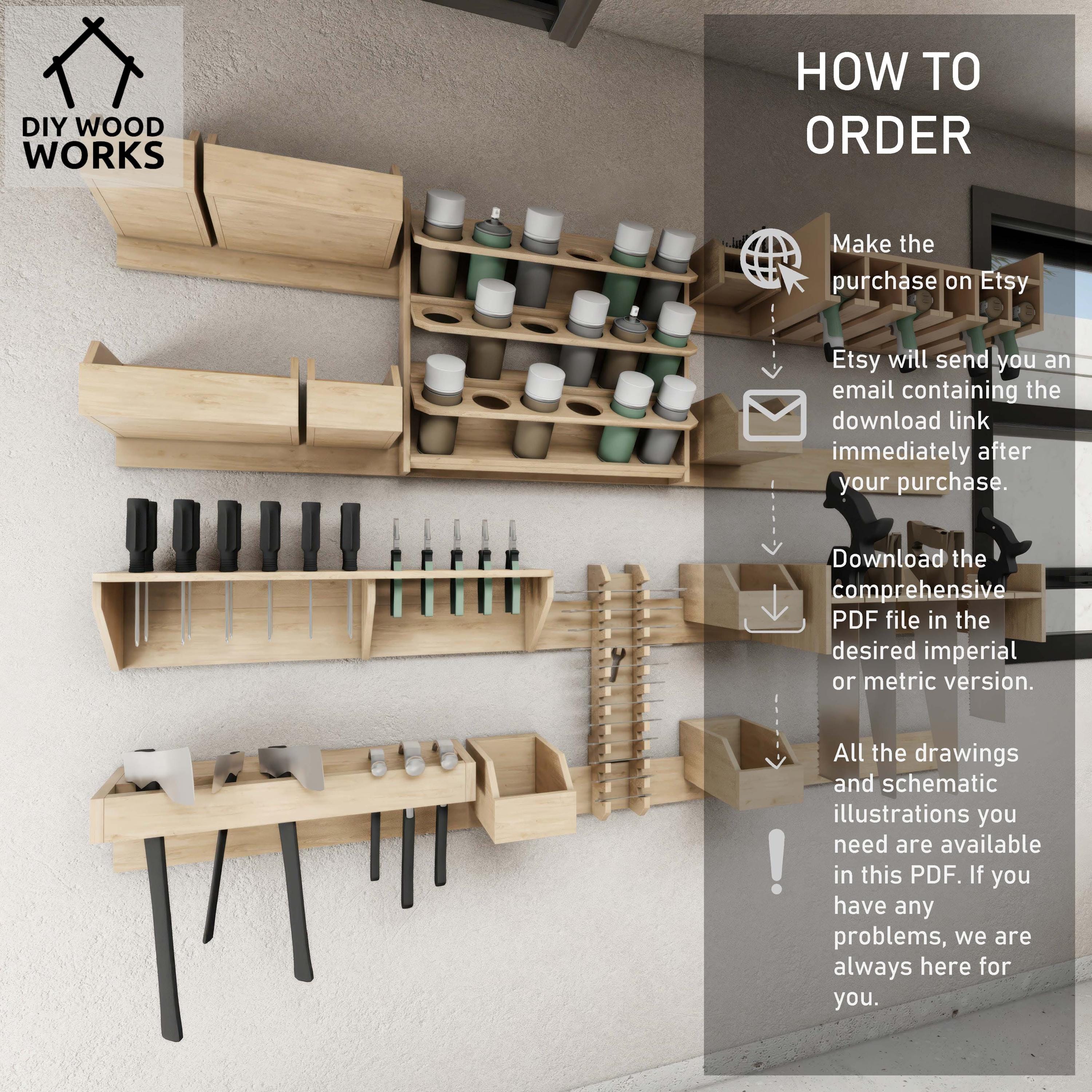 DIY Modular Garage Storage Solution: French Cleat System Build Plans ...