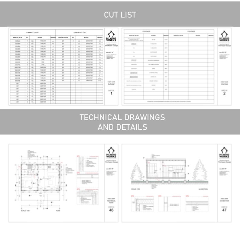 DIY Remote Cabin Build Affordable Small Vacation Cabin With Loft Plan ...
