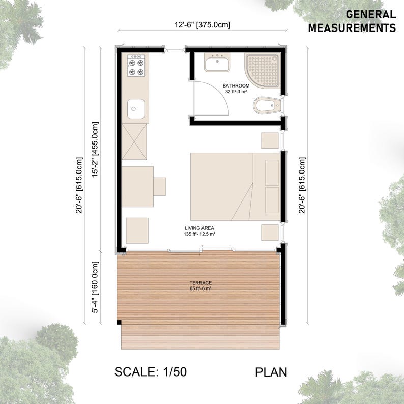 Modern Tiny House DIY Plan: Compact Cabin Blueprint (digital Download ...
