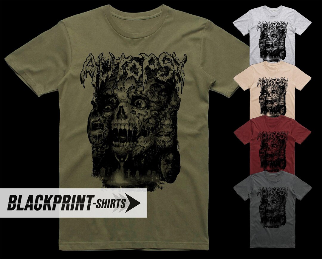 Autopsy the Headless Ritual T Shirt Cotton Men's All Sizes S-5XL 18 ...