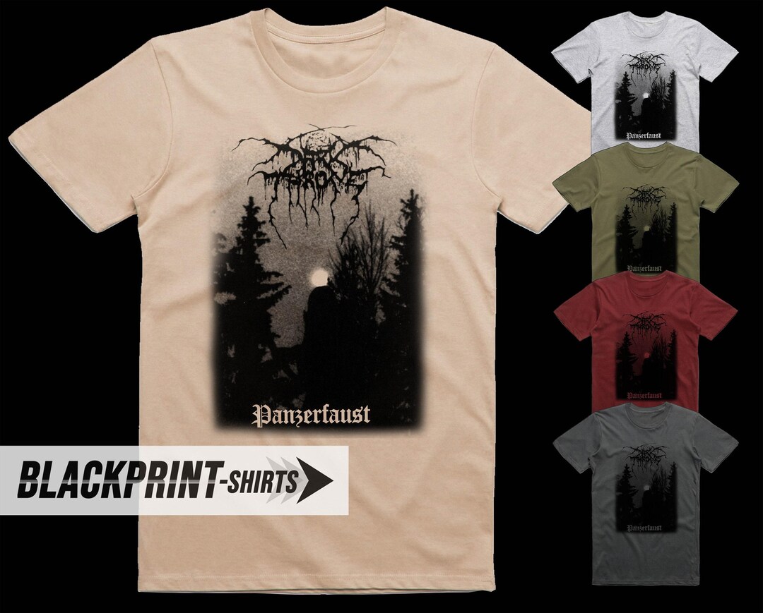 Darkthrone Panzerfaust T Shirt Cotton Men's All Sizes S-5XL 18 Colors ...