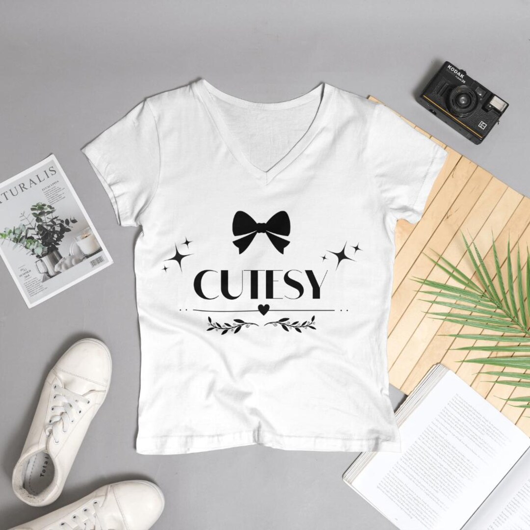 Girly Aesthetic Shirt cutesy With Elegant Floral Design. Chic and ...