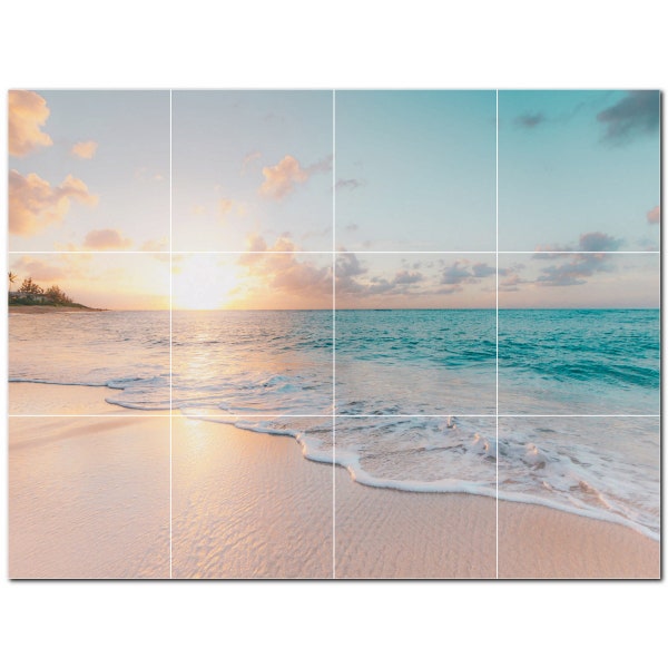 Tile Decal Coastal - Etsy