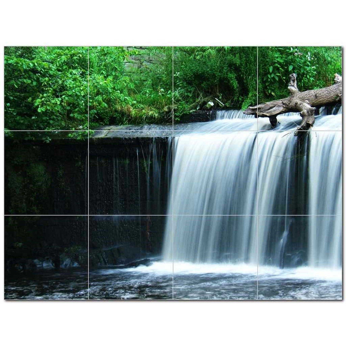 Top 10 Waterfall Photo Ceramic Tile Mural Kitchen Backsplash | Etsy