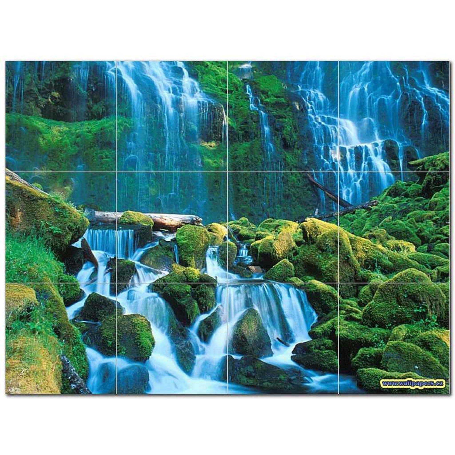 Top 10 Waterfall Photo Ceramic Tile Mural Kitchen Backsplash | Etsy