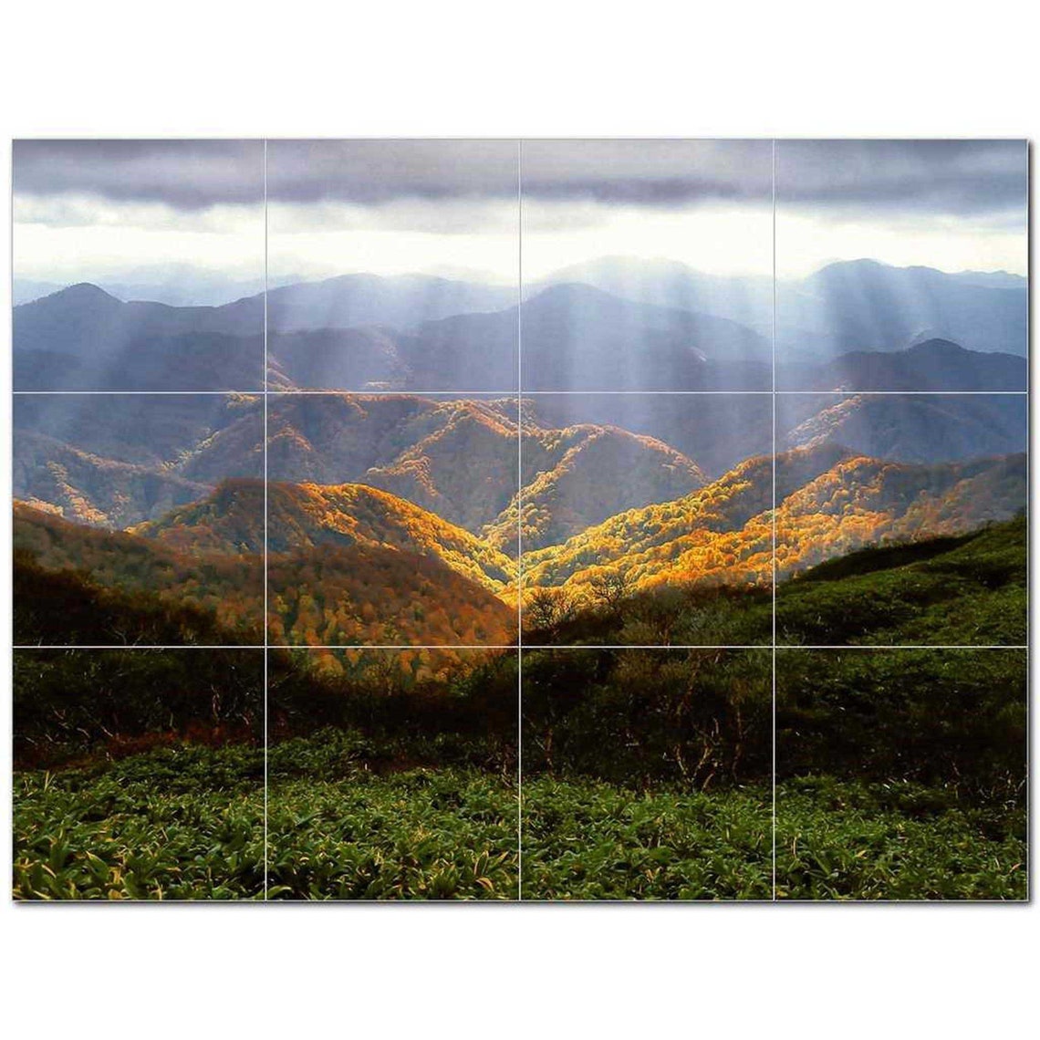 Top 10 Mountain Photo Ceramic Tile Mural Kitchen Backsplash | Etsy