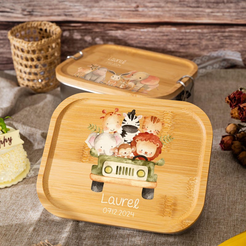 Wooden Bento Box - Etsy