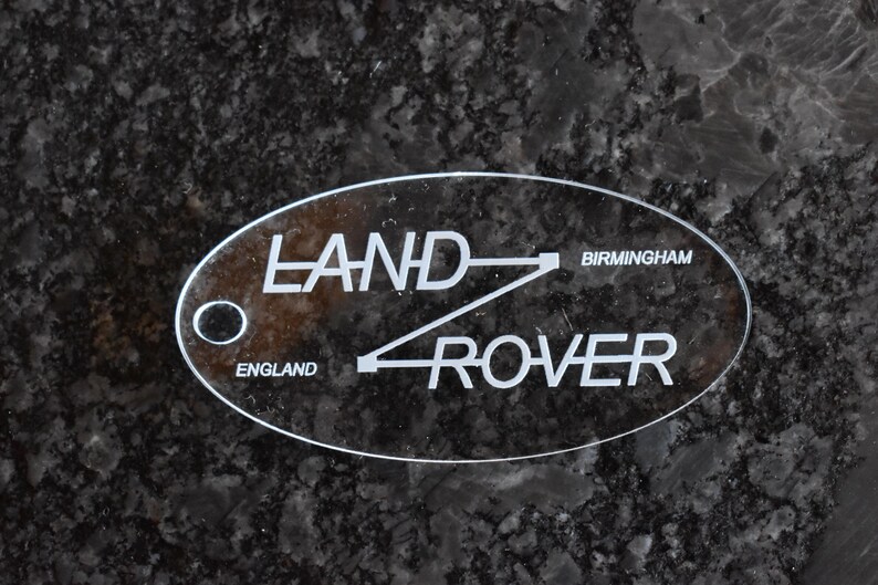 Acrylic Land Rover Keychain - Etsy