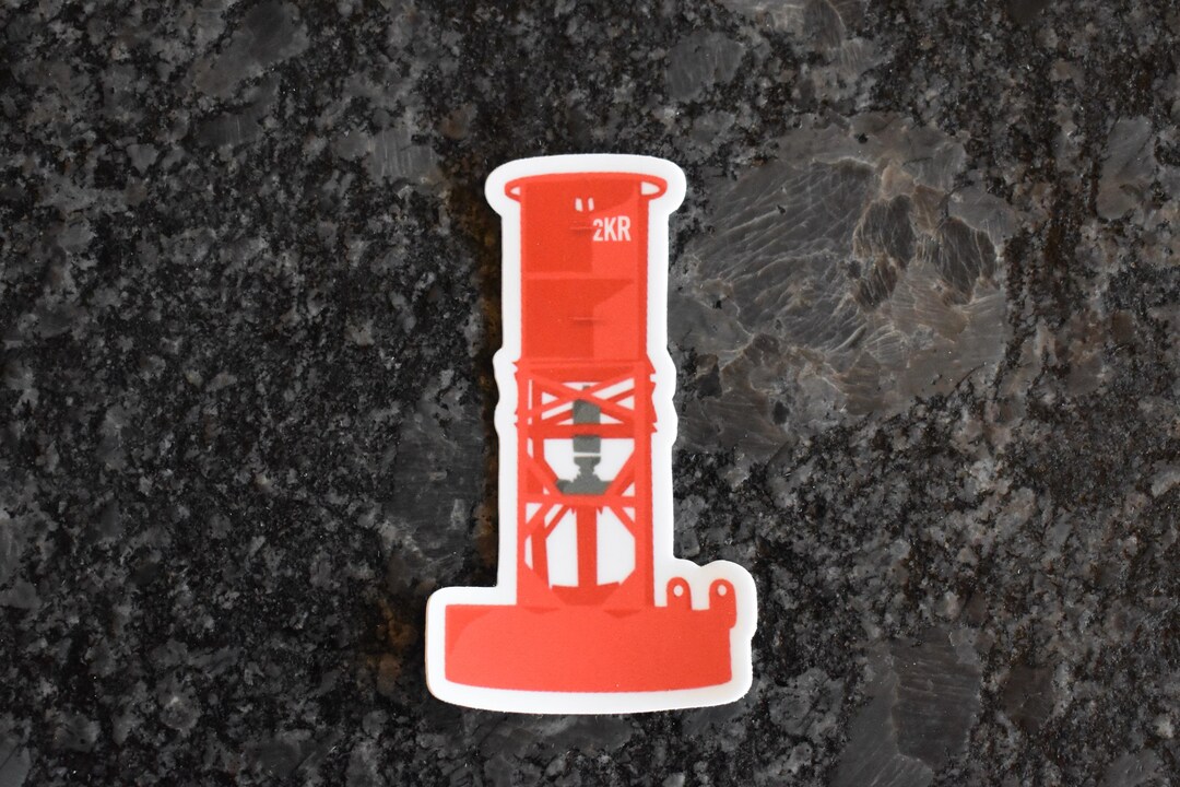 2KR Navigational Buoy Vinyl Sticker - Etsy