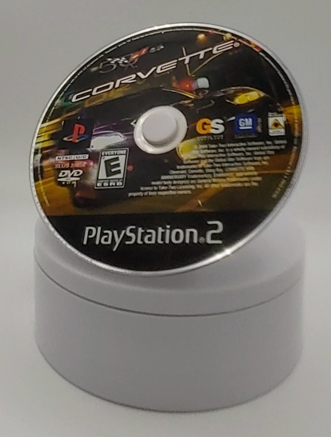 Vintage PS2 Corvette Racing Game Disc Tested & Refaced Global Star ...