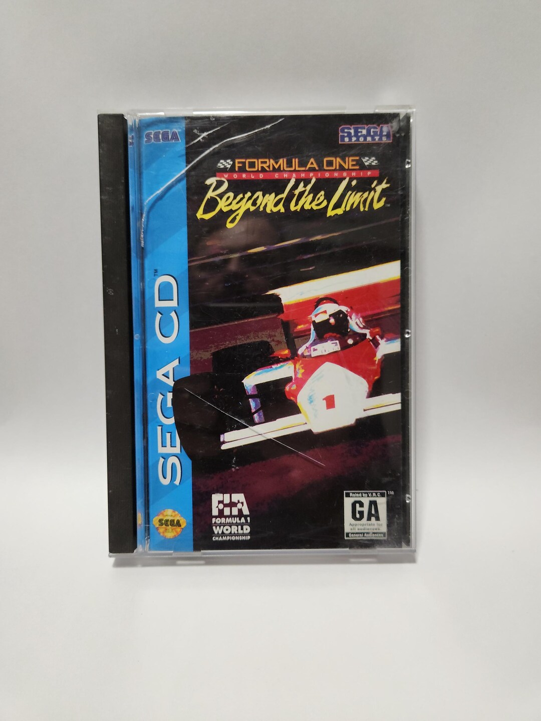 Vintage Sega CD Formula One World Championship Racing Game Beyond the ...