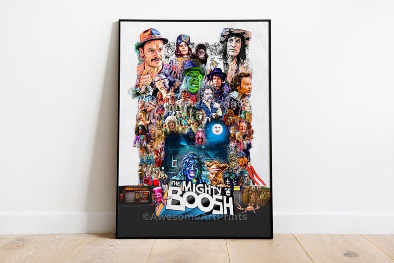 The Mighty Boosh Poster Print: Old Gregg & the Hitcher (digital ...