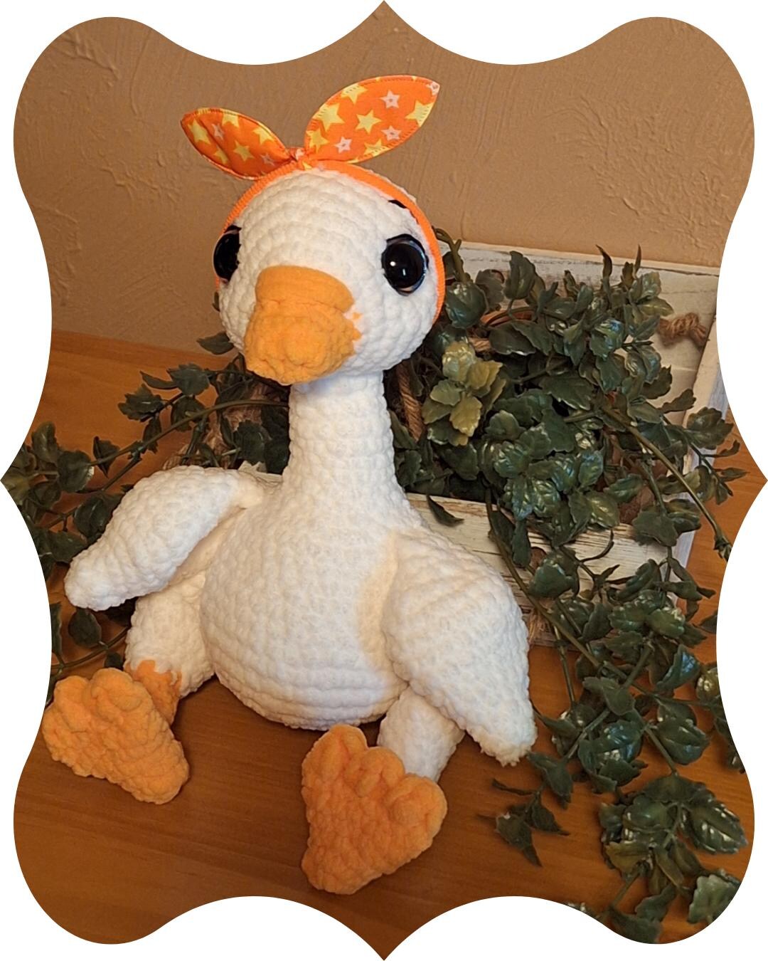 Goose Crochet Amigurumi Handmade Cute Plushie Stuffed Animal - Etsy