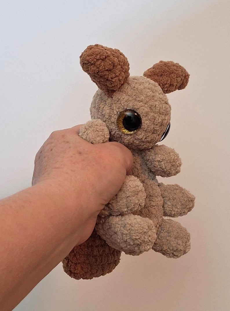 Moth Plushie: Handmade Chenille Stuffed Animal Crocheted - Etsy