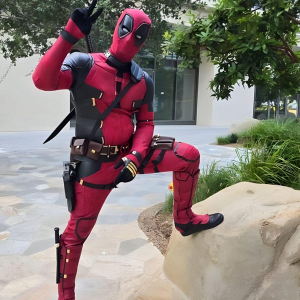 Deadpool Costume - Etsy
