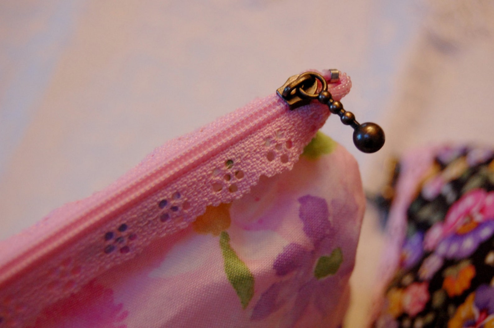 Floral Eyelet Cosmetic Bags 5x7 - Etsy