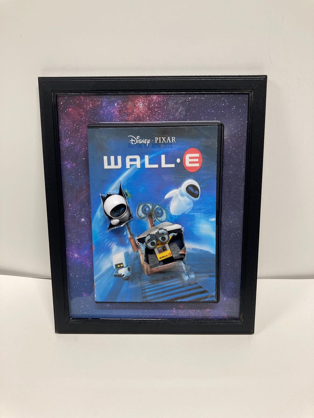 Wall-e Disney Pixar Movie Pop Culture 3D Frame the “DVD Art Collection ...