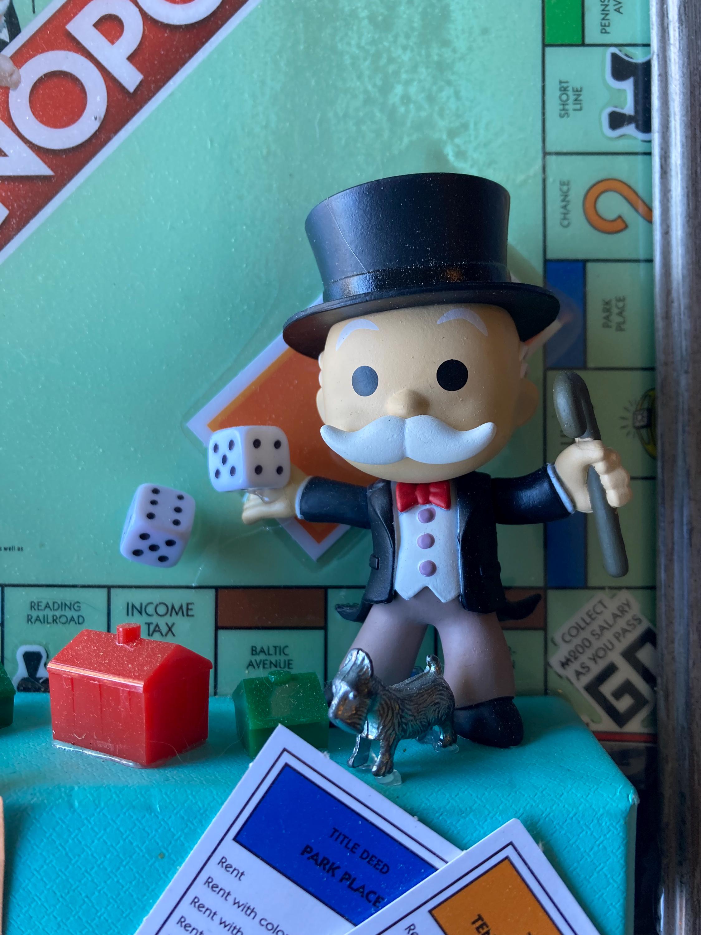 Mr Monopoly Pop Culture 3D Frame Art Gifts Hasbro Games - Etsy