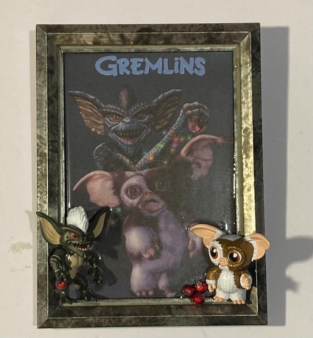 Gremlins Gizmo Spike 3d Picture Frame Wall Decor Art Scary Horror Movie ...