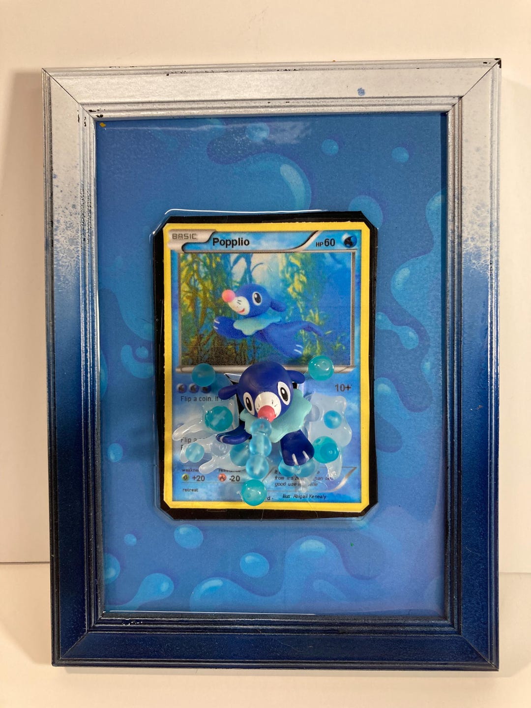 Pokémon 3D Pop Out Limited Edition Framed Art “popplio” off the Card - Etsy