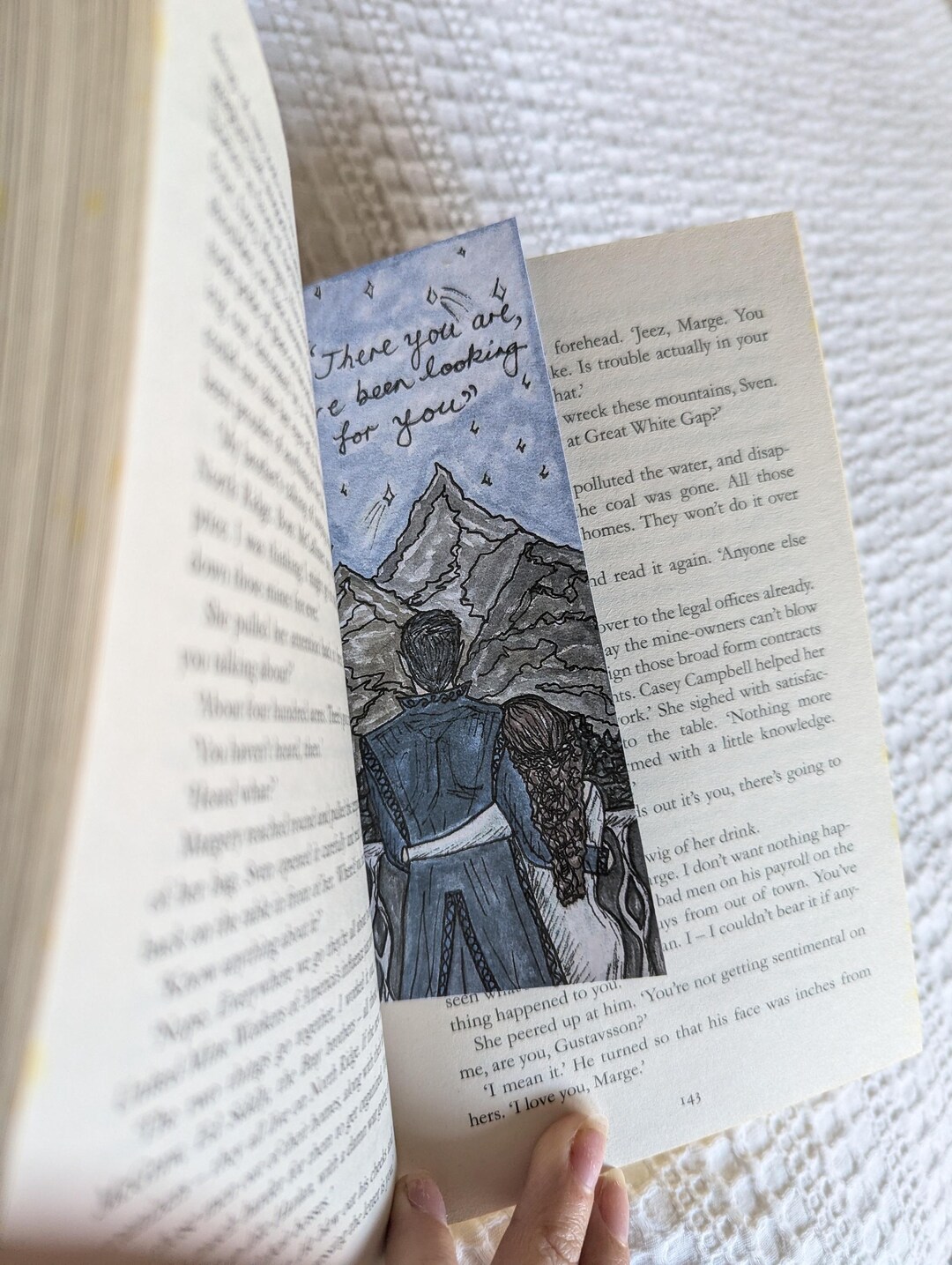 ACOTAR Inspired Bookmark. Velaris. A Court of Thorns and Roses. Feyre ...