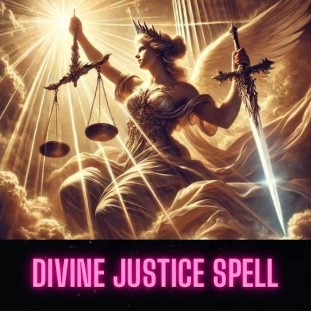 Divine Justice Spell Restore Fairness & Balance Powerful Karma Spell ...