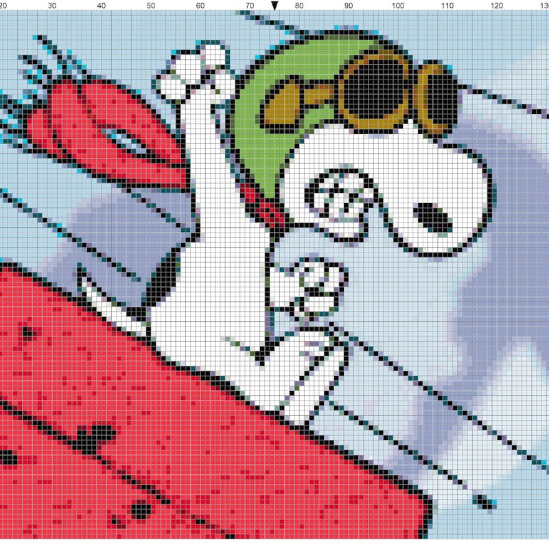 Snoopy Cross Stitch - Etsy