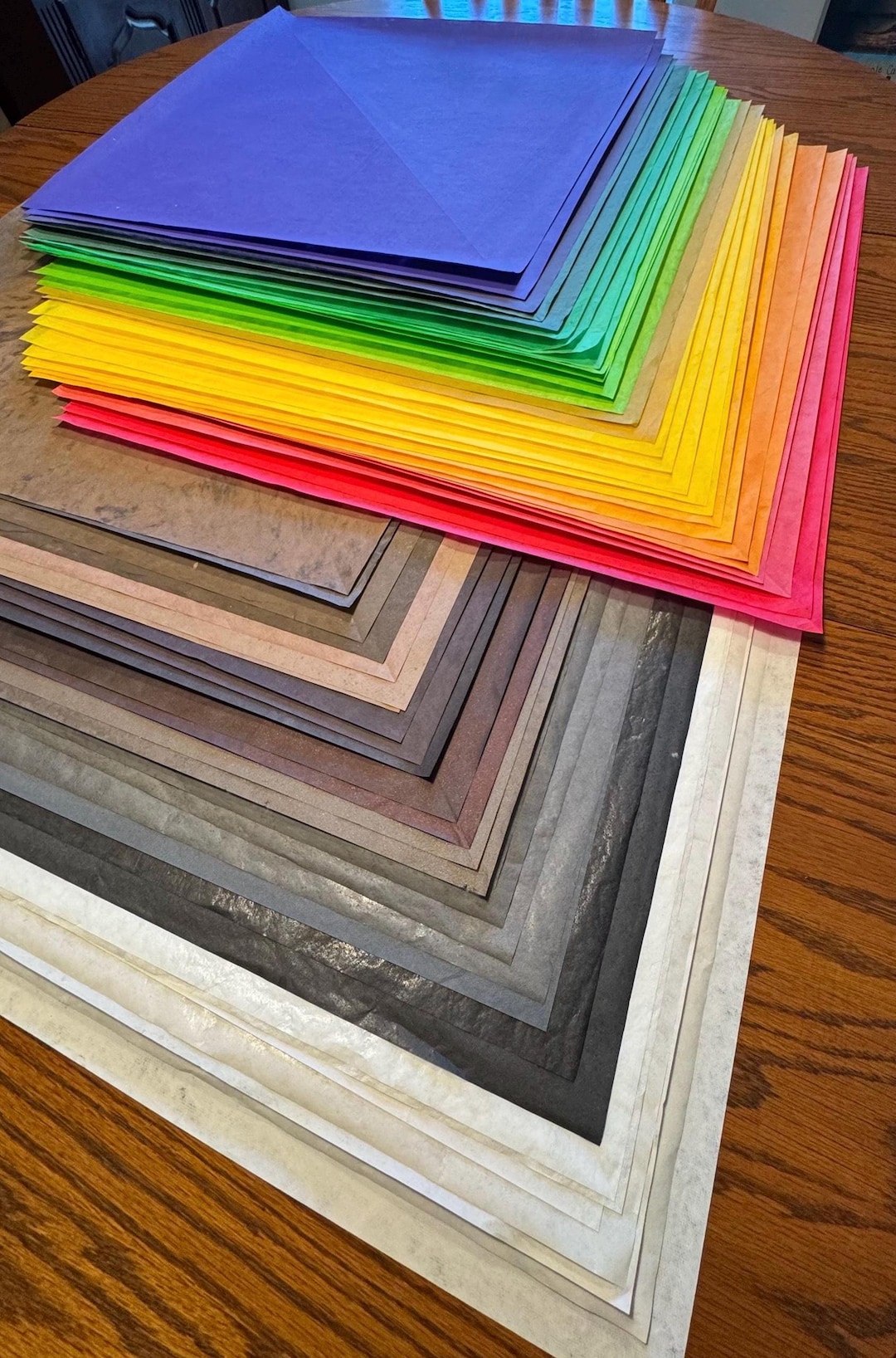 Large Hand Made Origami Sheets - Etsy