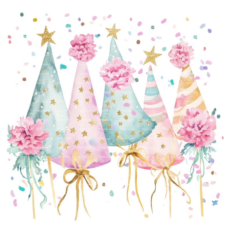 January Birthday Clipart - Etsy