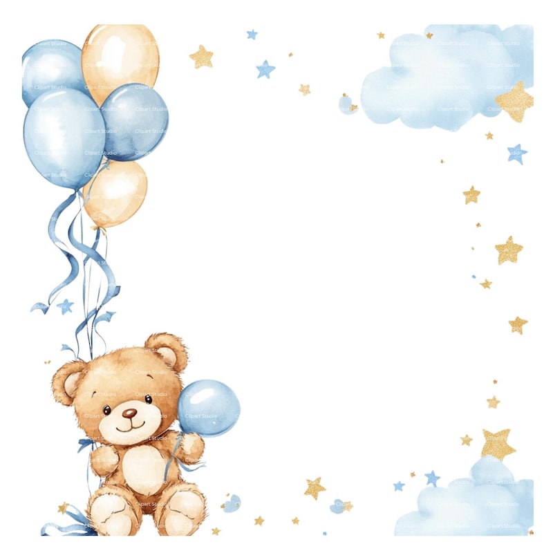 Baby Photo Frame Clipart - Etsy