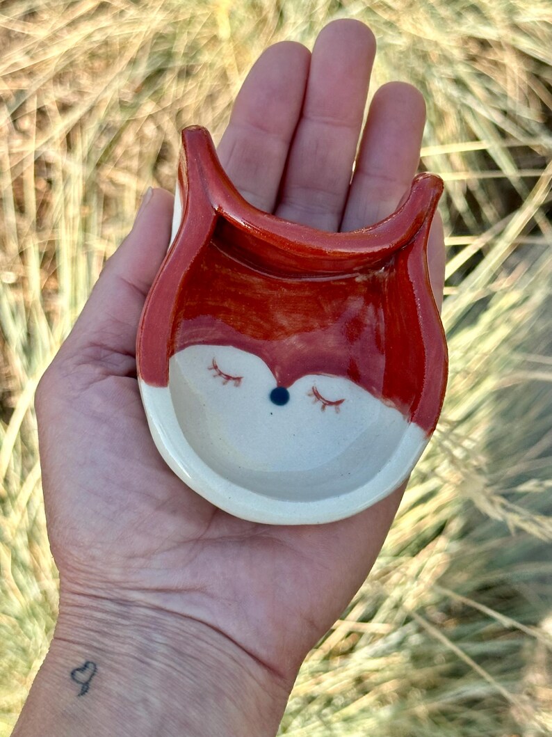 Fox Pinch Pot - Etsy
